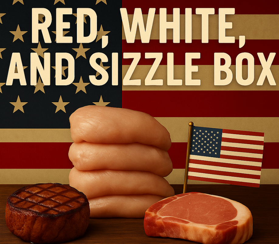 Red, White & Sizzle Box – $229 Today Only – Freedom Farms, Greene, NY