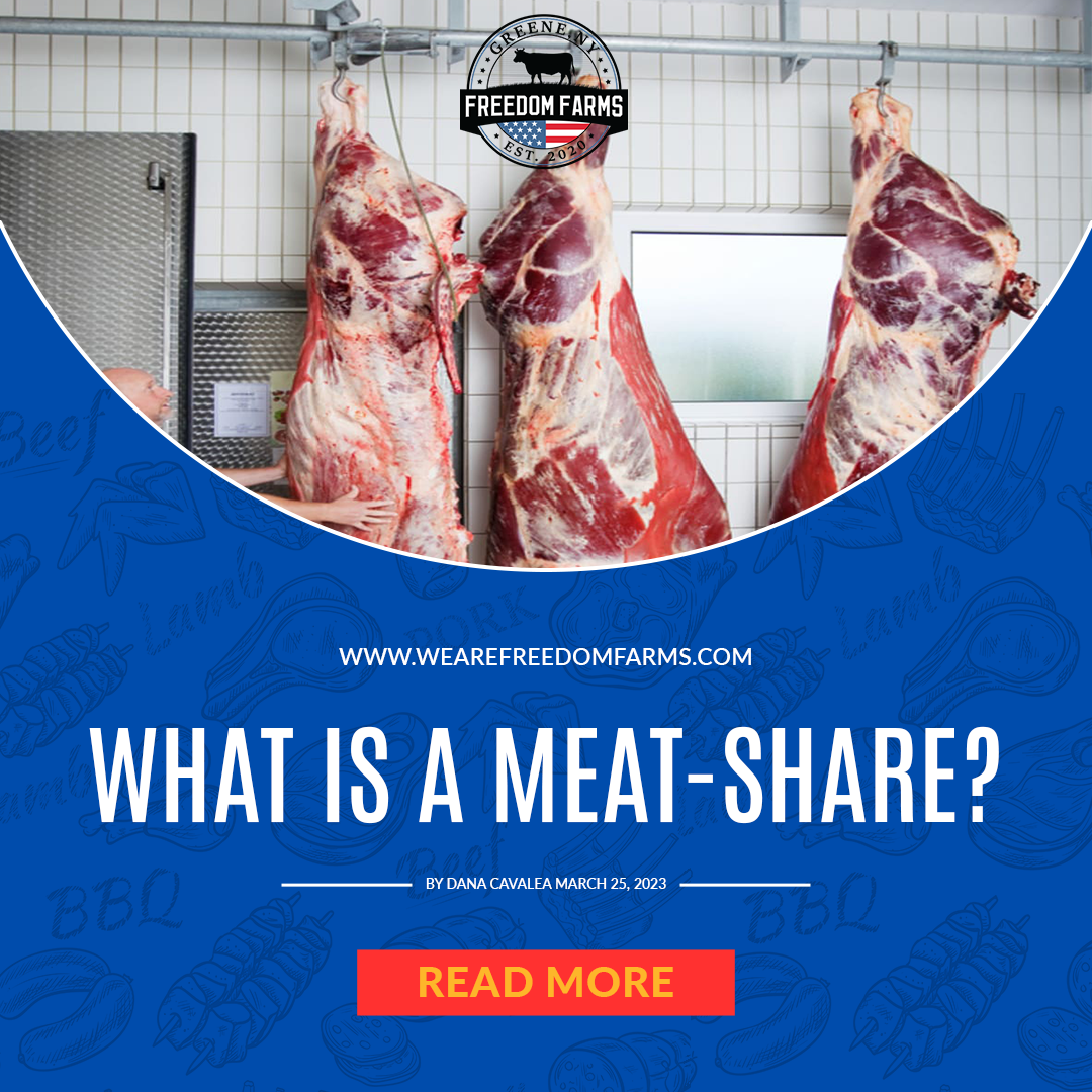What Is A MEAT-SHARE? – Freedom Farms, Greene, NY