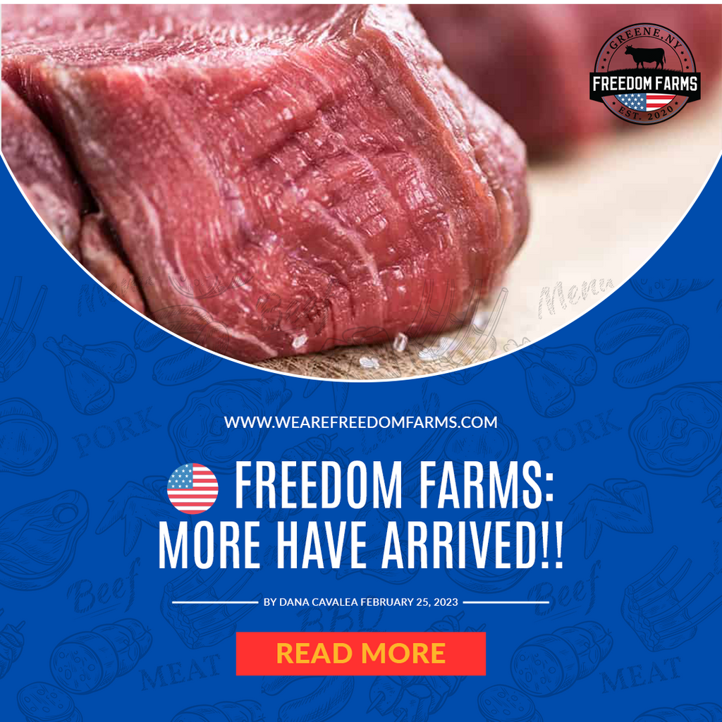 🇺🇸 FREEDOM FARMS: MORE HAVE ARRIVED!! – Freedom Farms, Greene, NY