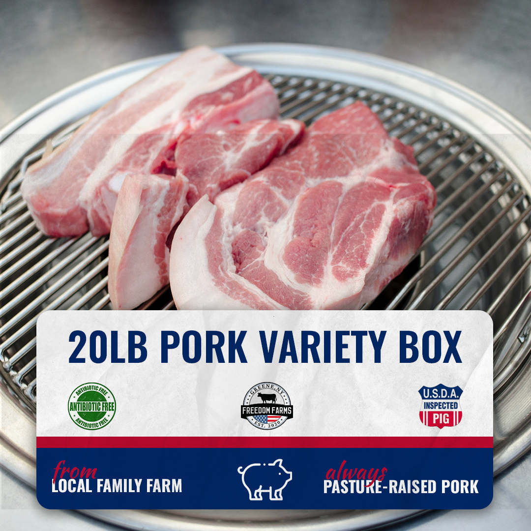 Pork Variety Box - Freedom Farms – Freedom Farms, Greene, NY