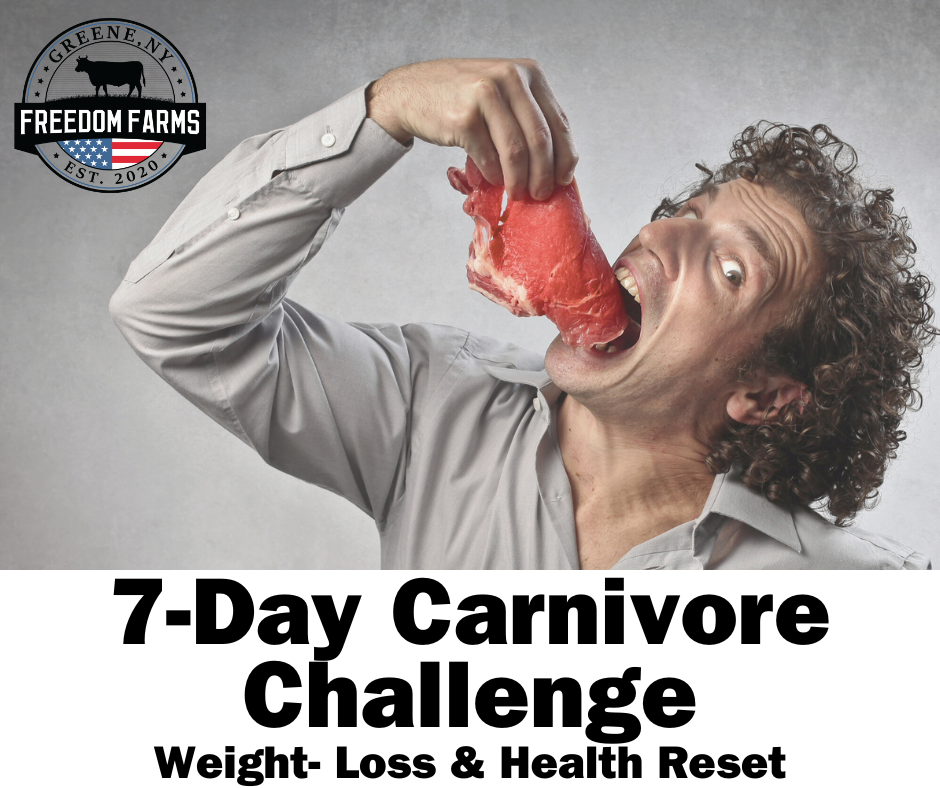 7- DAY CARNIVORE CHALLENGE-WEIGHT-LOSS & HEALTH RESET – Freedom Farms ...
