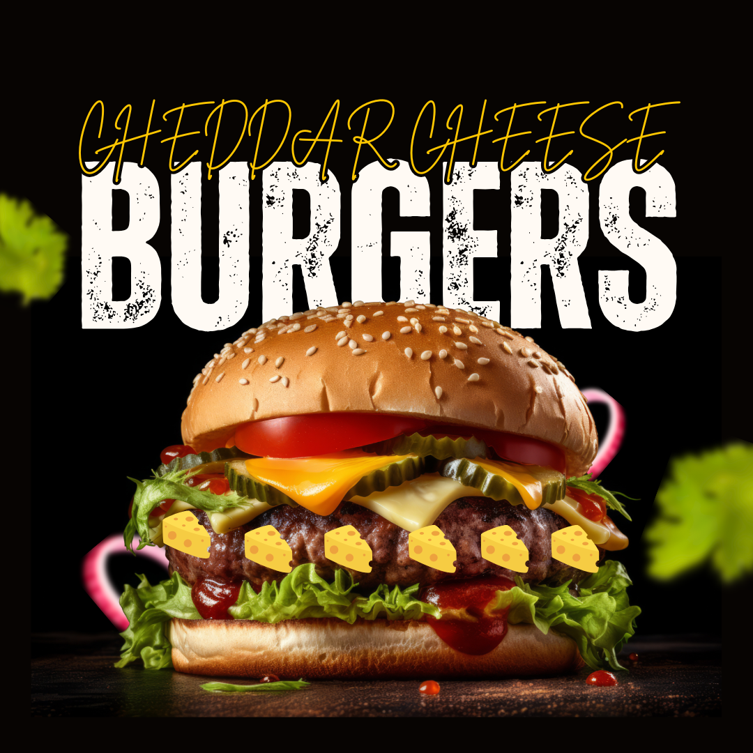 🧀 CHEDDAR BURGERS – 100% AMERICAN BEEF + REAL CHEDDAR (LIMITED BATCH ...