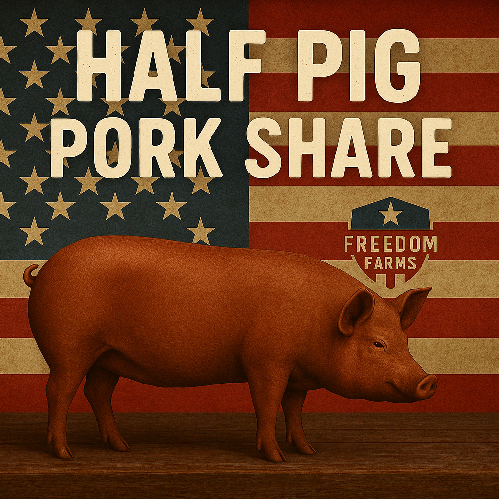 Half Pig Box (Deposit) – Freedom Farms, Greene, NY