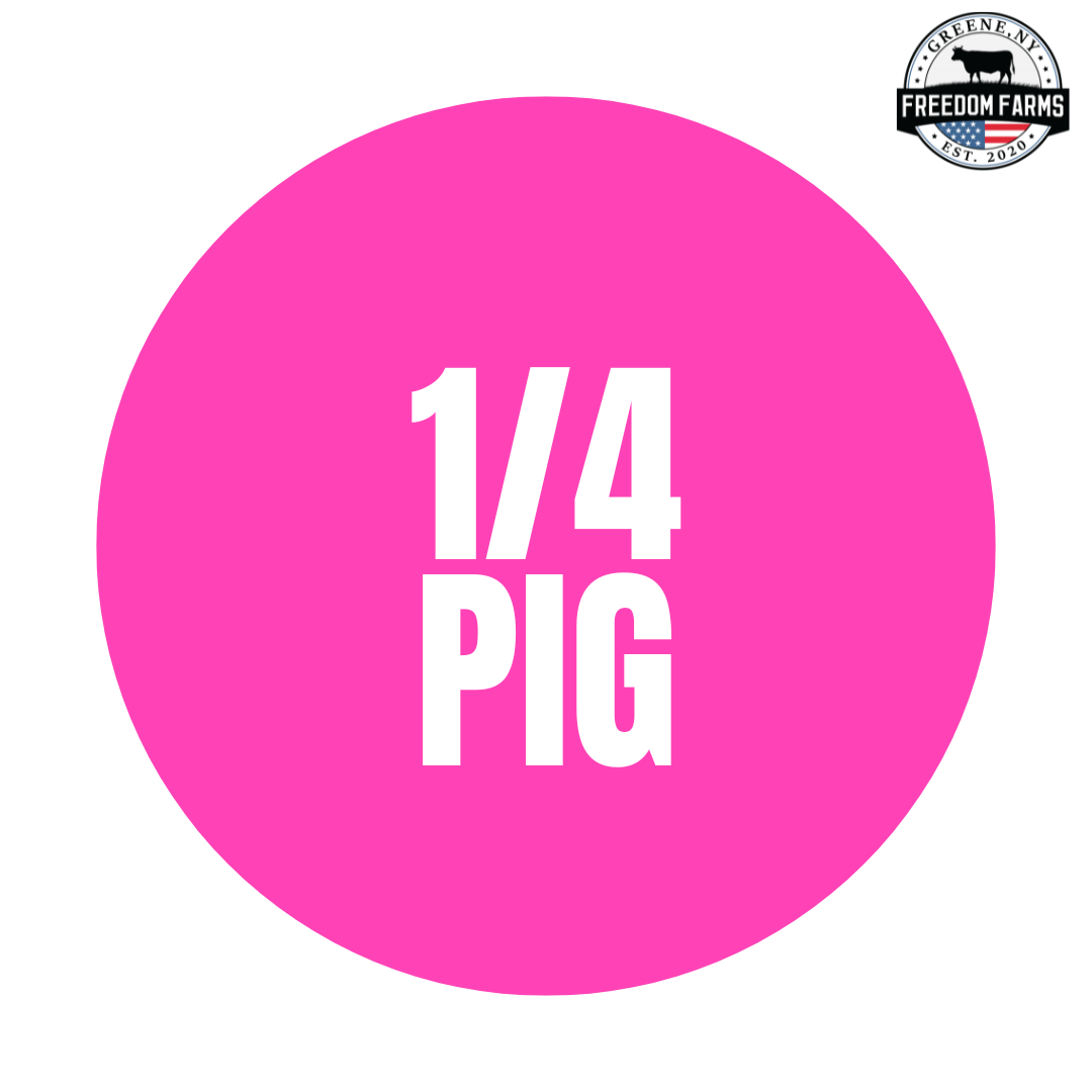 Quarter Pig Box (Deposit) - Freedom Farms – Freedom Farms, Greene, NY