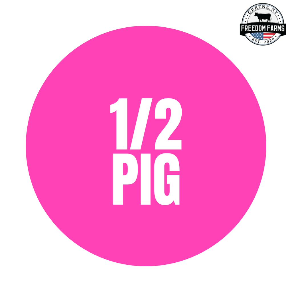 Half Pig Box (Deposit) - Freedom Farms – Freedom Farms, Greene, NY