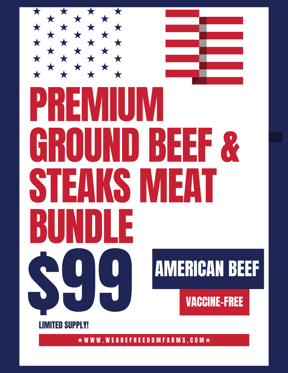 Premium Ground Beef & Steak Meat Bundle – Freedom Farms, Greene, NY