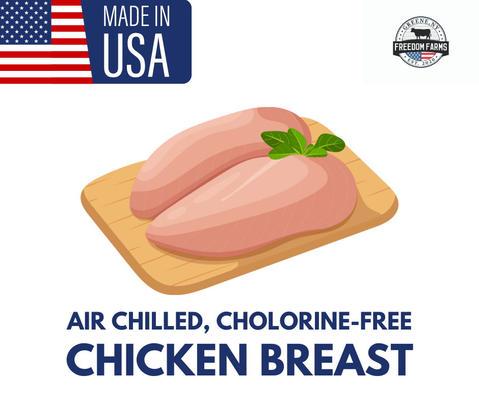 CHICKEN BREAST (10lbs-Boneless and Skinless) – Freedom Farms, Greene, NY