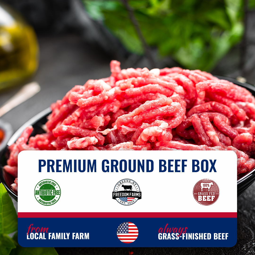 Premium Ground Beef Box - Freedom Farms – Freedom Farms, Greene, NY