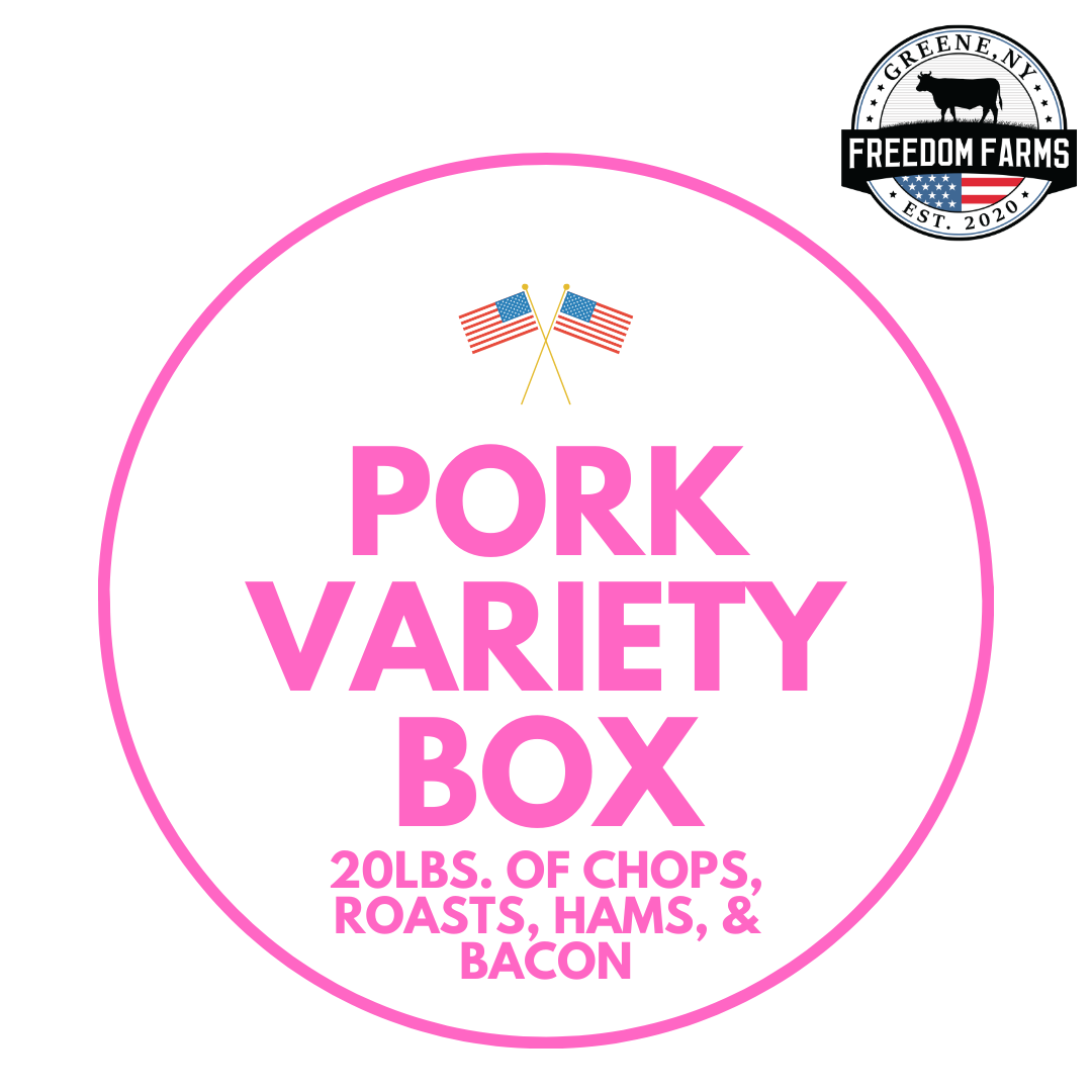 Pork Variety Box - Freedom Farms – Freedom Farms, Greene, NY